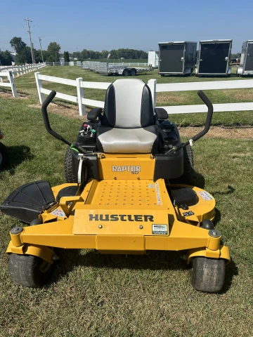USED HUSTLER RAPTOR SD 54" ZERO TURN LAWN MOWER in Aledo, IL