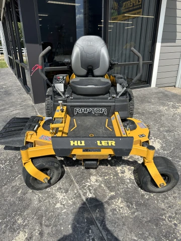 USED HUSTLER RAPTOR XDX 60" ZERO TURN LAWN MOWER in Aledo, IL
